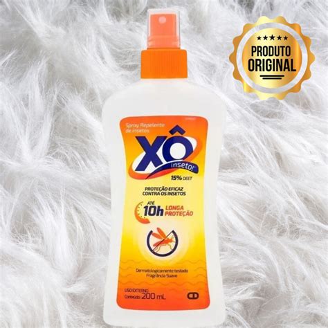 Repelente Xô Inseto Spray Refrescante 200 Ml Shopee Brasil