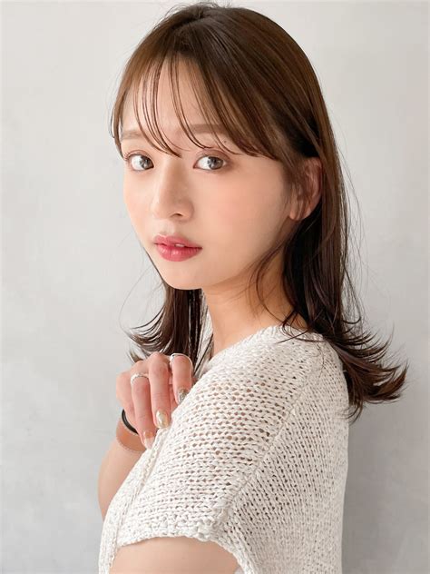 シンプルかわいい！外ハネワンカールスタイル♪ 表参道･青山の美容院･美容室グループ Kanow Group