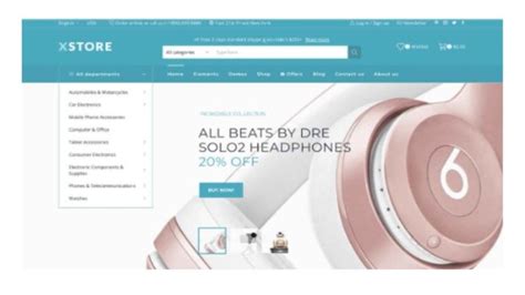 ECommerce WordPress Themes Electronics Store WordPress WooCommerce