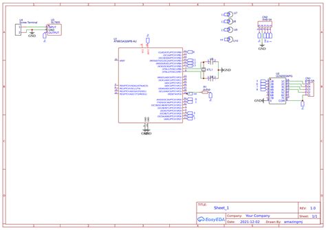 Hollow Clock Oshwlab