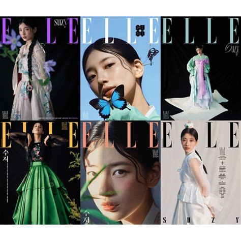 韓国女性雑誌 Elle エル 2024年 1月号 スジ表紙選択イ・ドンウク＆キム・ヘシュン、ラ・ミラン＆パク・ヨンジュ、クム・セロク