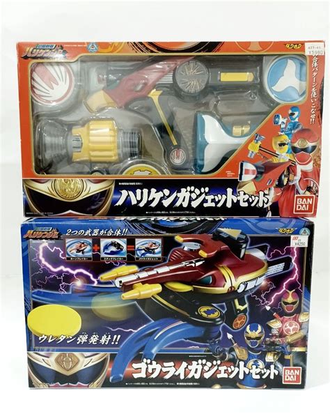 Rare Power Ranger Dx Ninja Storm Weapon Set 2 Boxes Weapon Can Combined