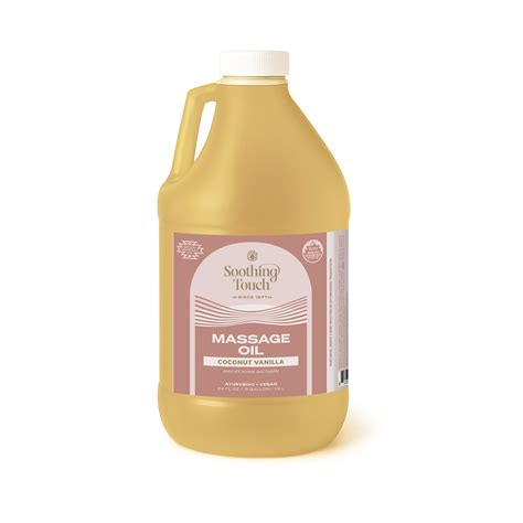 Soothing Touch Coconut Vanilla Massage Oil