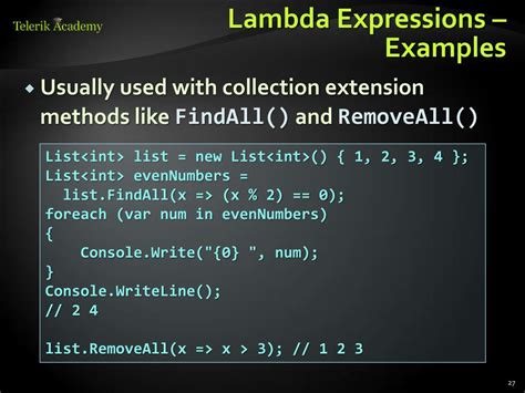 Ppt Extension Methods Lambda Expressions And Linq Powerpoint