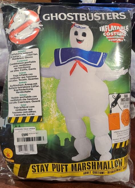 Rubies Ghostbusters Stay Puft Marshmallow Man Adult Gem