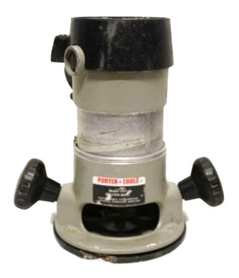 Porter Cable Model 1001 Router Base 6902 Heavy Duty Motor Corded
