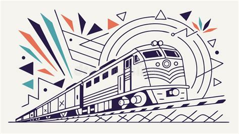 Detailed City Map With Metro Or Train Lines Schematic Vector