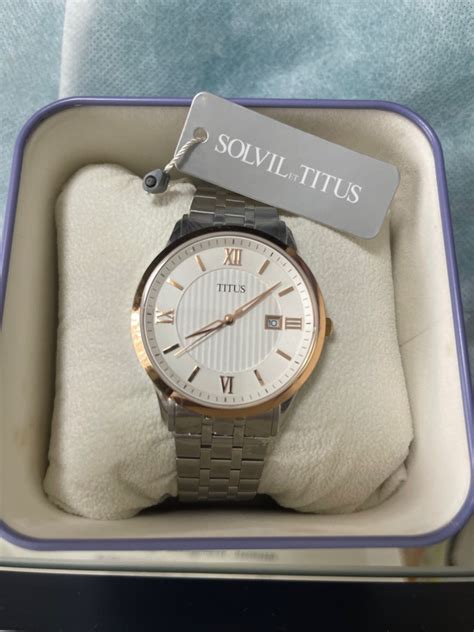 Solvil Et Titus Classicist Men Mens Fashion Watches And Accessories