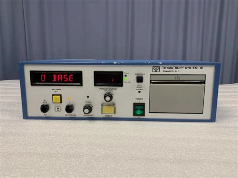 Somatics Thymatron System Iv Electroconvulsive Ect Therapy Unit 3 Auschoice