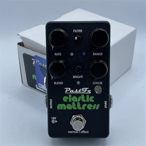 Pastfx Elastic Mattress 2023 Black Limited Edition Reverb