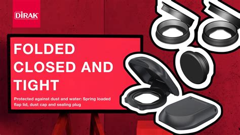 Dirak Gmbh On Linkedin Set In Place Fold Shut Leakproof Dirak Sealing Plugs Dust Caps And…