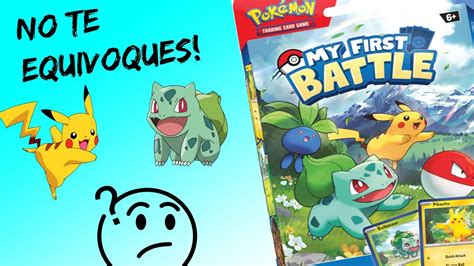 Nuevo Team Picachu Unboxing Pokémon Tcg My First Battle Box Edicion Planta Electrico Youtube