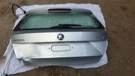 Klapa Bagażnika Skoda Fabia Iii Kompletna La7w 8e8 Warszawa Kup