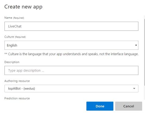 Language Understanding Intelligent Service Luis Kaispe
