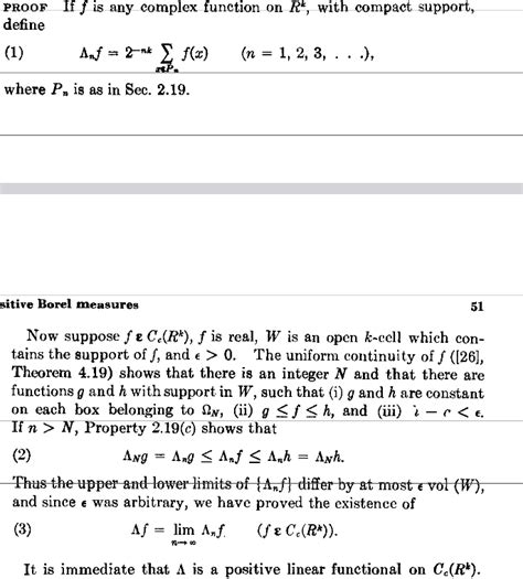 Question On Proof Of Theorem In Walter Rudin S Real And Complex Analysis Mathematics