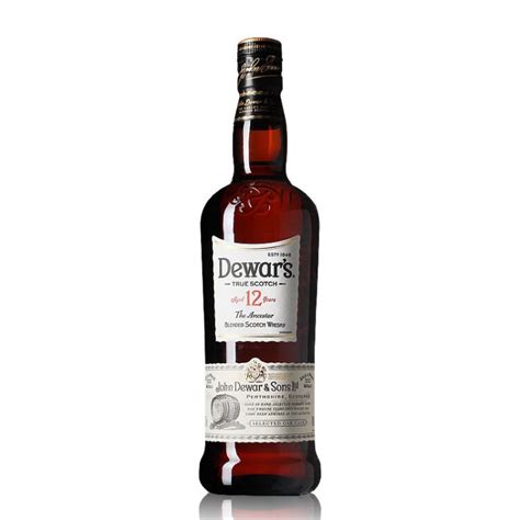 帝王（dewars）12年调配苏格兰威士忌 英国 进口 12年威士忌 700毫升【图片 价格 品牌 评论】 京东