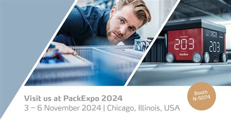 Kardex On Linkedin Packexpo Warehouseautomation Supplychain Autostore Efficiency