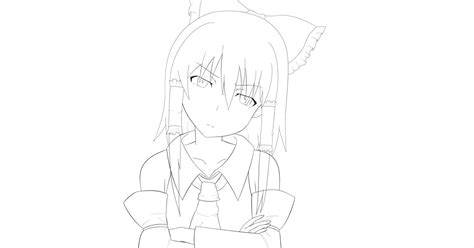 東方 霊夢 線画 Johntokyoのイラスト Pixiv