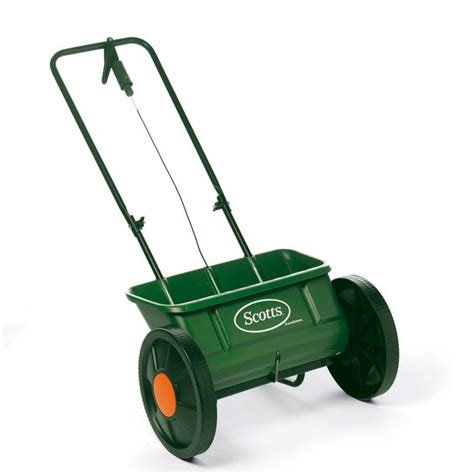 Scotts Large Fertilizer Spreader And Wheels Lawn Grass Seed Seeder Even