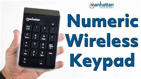 Numeric Wireless Keypad Youtube