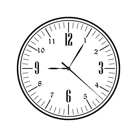 Premium Vector Time And Clock Line Art Watch Timer Date Current Time