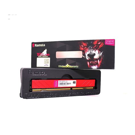 Mem Ramsta 4gb Ddr3 1600 Mhz Clipdata