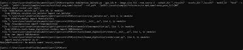 No Nodule Named Neural Renderer Issue IPERDance IPERCore GitHub