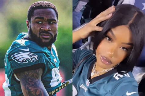 Eagles Miles Sanders Ex Girlfriend Menye Leaks His Freaky DMs After He