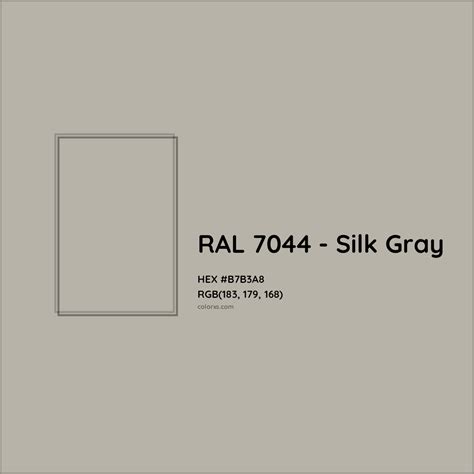 Hex Bebbb2 To Ral Code Ral 7044 Conversion Chart Ral 51 Off