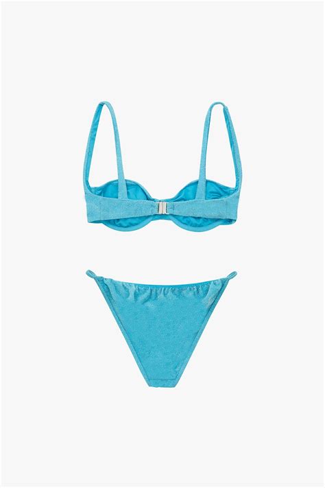 House Of Sunny Clarity Bikini Topaz IMWIM
