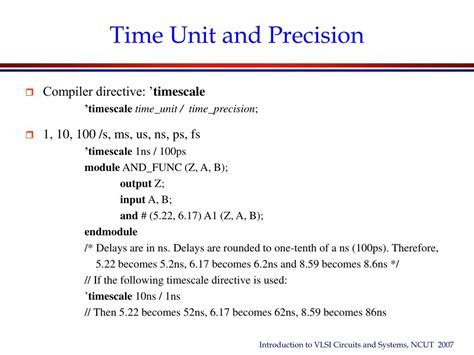 Ppt Chapter 10 System Specifications Using Verilog Hdl Powerpoint Presentation Id 3419524
