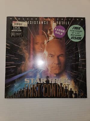 Star Trek First Contact Laserdisc New 13023512566 Ebay