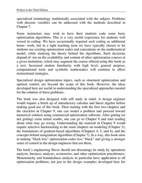 principles of optimal design modeling and computation