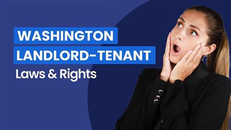 Washington Landlord Tenant Laws And Rights Youtube