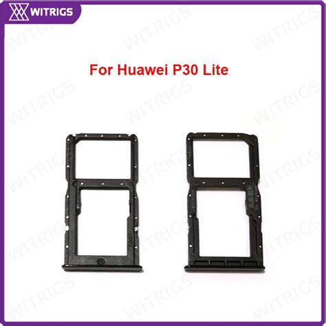 Witrigs SIM Card Tray Holder Slot Socket For Huawei P30 Lite Grandado