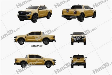 Ford Ranger Blueprints Download In Png