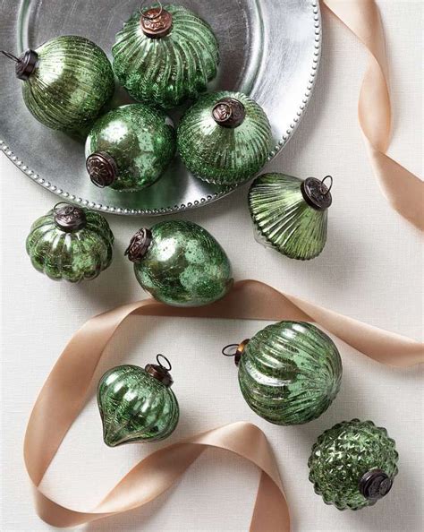 Christmas Ornament Sets Glass Metal And Fabric Balsam Hill In 2024