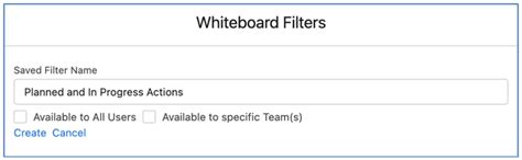 feature page filters