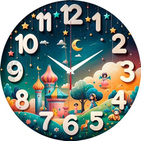 Годинник настінний Казковий світ с 027