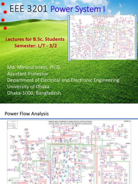 Lecture 7 Power Flow Analysis Gauss Seidel Method Pdf