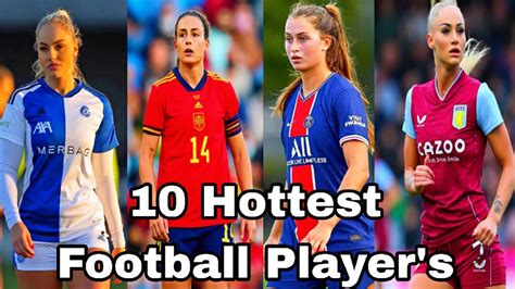 Top 10 Hottest Female Football Players In The World 2023 Top10 Viral Beautiful Football