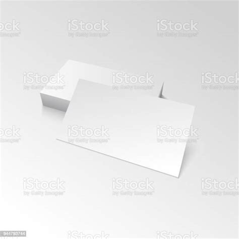 부드러운 그림자와 흰색 배경에 서식 파일이 비즈니스 카드 벡터 일러스트입니다 Eps10입니다 0명에 대한 스톡 벡터 아트 및 기타 이미지 Istock