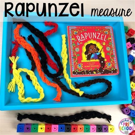 Rapunzel Measure Non Standard Measurement Favorite Fairy Tales