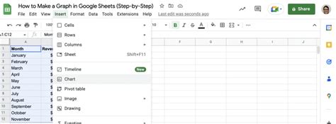 How To Make A Graph In Google Sheets Step By Step Layer Blog
