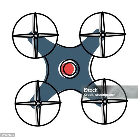 무인 항공기 기술 고립 된 아이콘 Multicopter에 대한 스톡 벡터 아트 및 기타 이미지 Multicopter 개념