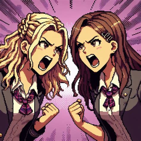 Cartoon Catfight 6 By Sixgunlaw On Deviantart