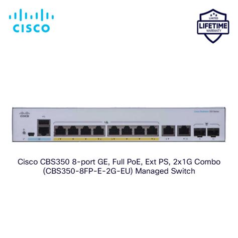 CBS Managed Port GE Full PoE Ext PS X G Combo CBS FP E G EU Lazada PH