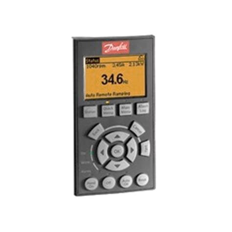 Interface Danfoss IHM LCP 102 HMI