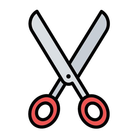 Premium Vector Scissors Vector Illustration Style