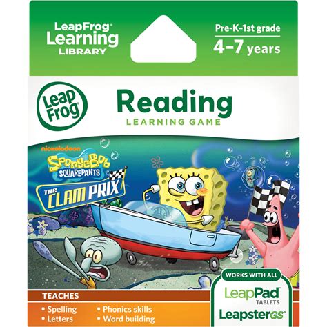 Leapfrog Explorer And Leappad Learning Game Spongebob Squarepants The